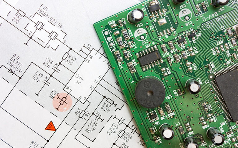 PCB Design Procedures include 2 points, 1st is Use Schematic design tool