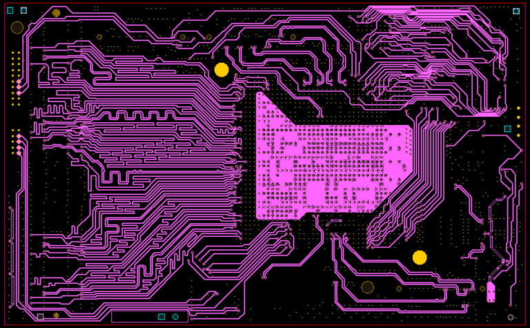 Reroute Electronic PCB Board Signal Gerber Layer and schematic