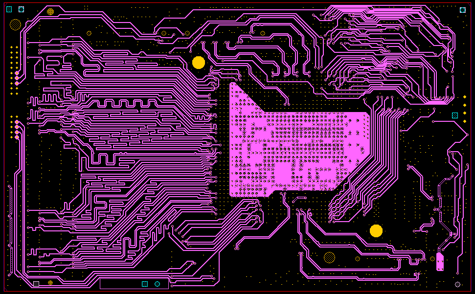 Reroute Electronic Pcb Board Signal Gerber Layer And Schematic